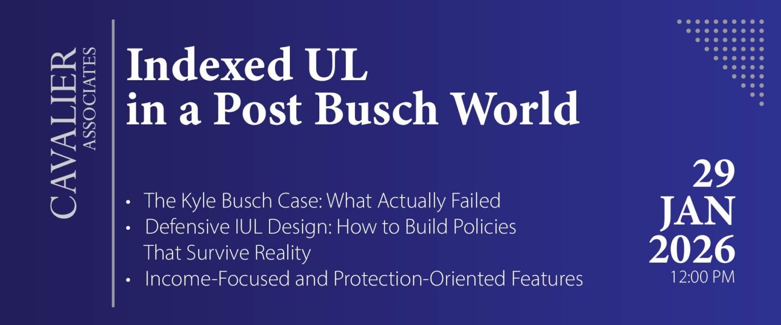 Indexed UL in a Post-Busch World - Cavalier Associates