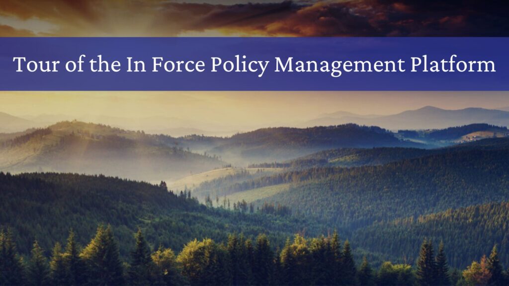 In Force Policy Management - Cavalier Associates